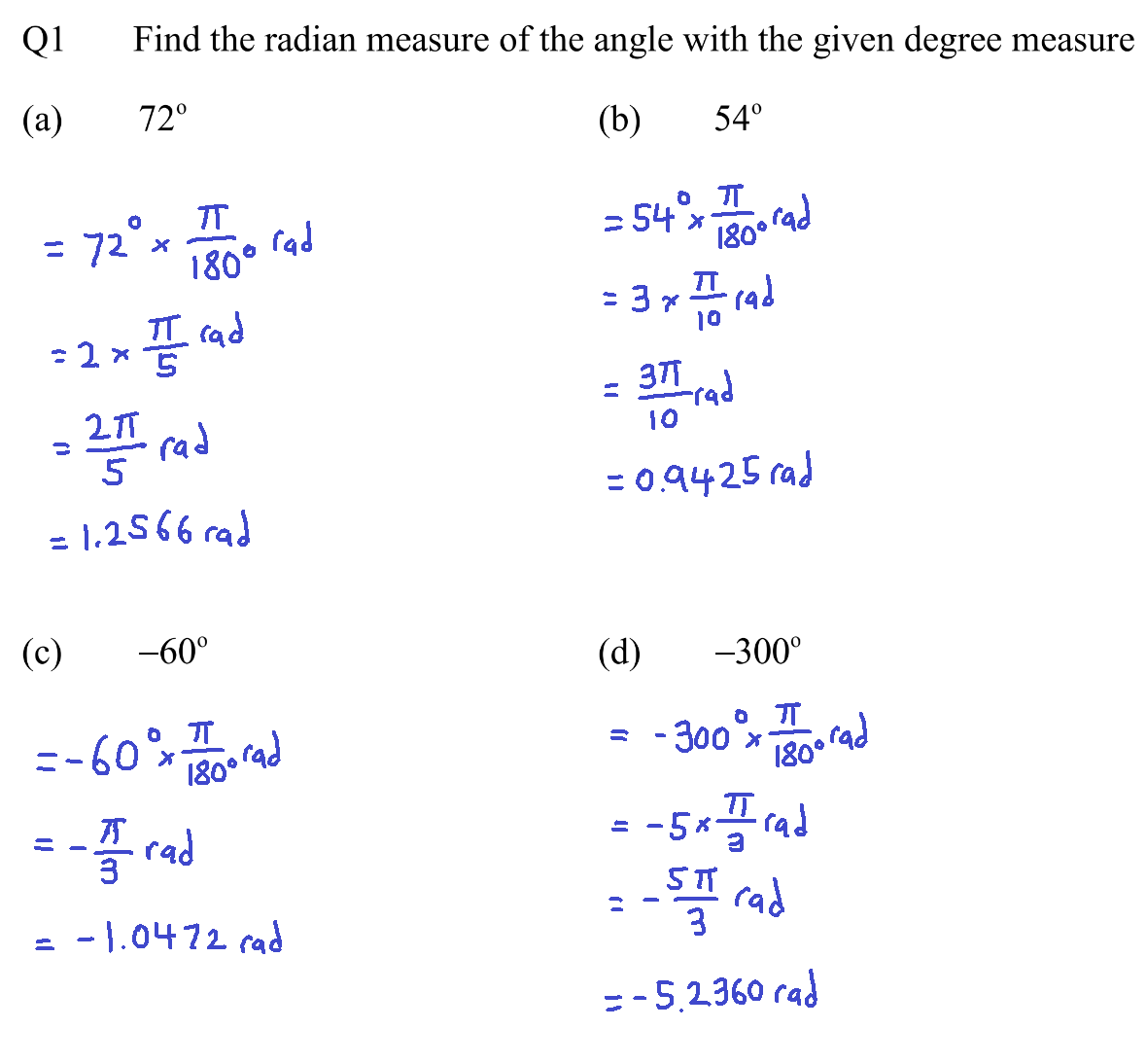 1.1 - Angle Measure
